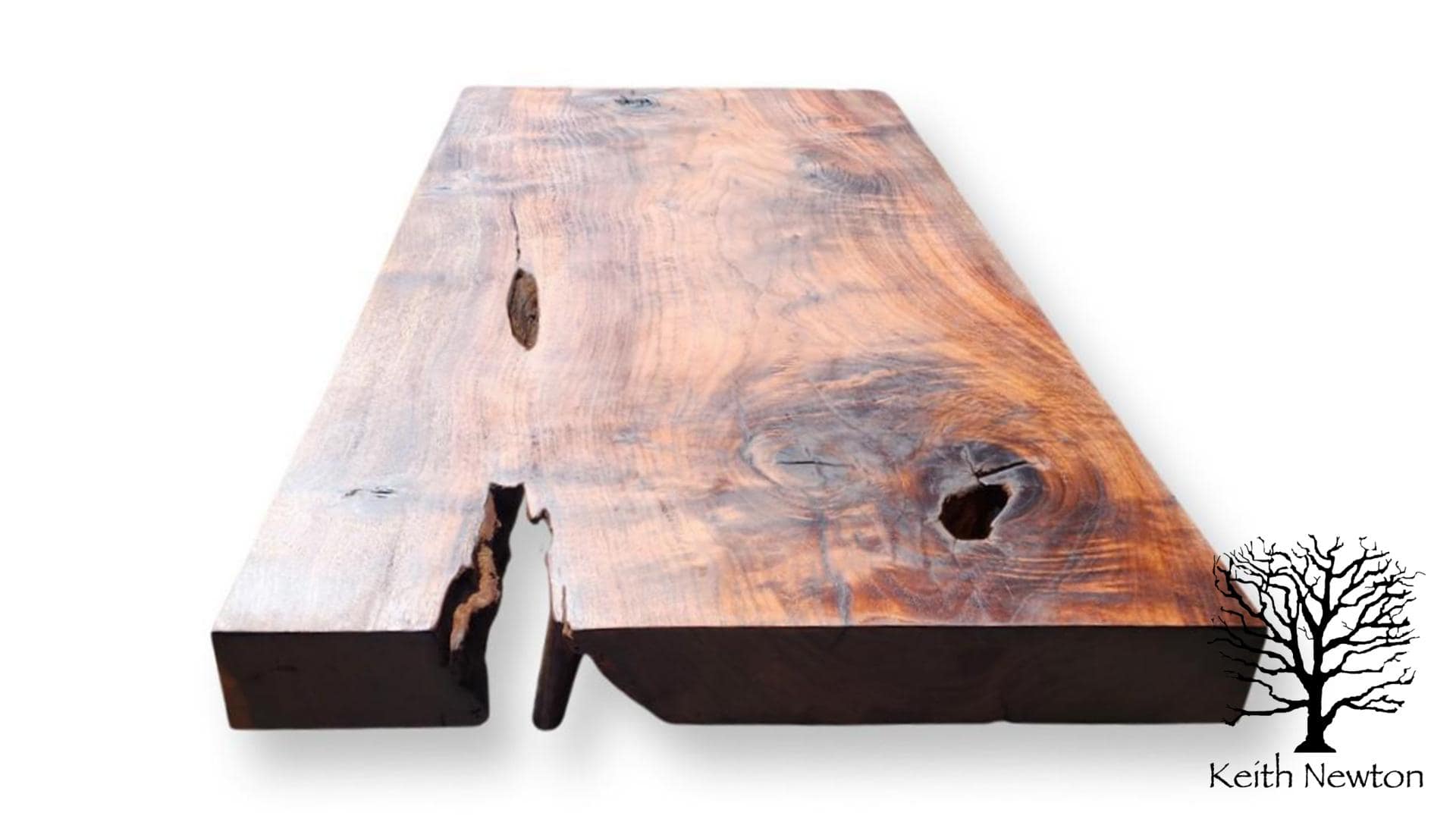 2x22x13.5 BLACK WALNUT TABLE - Keith Newton