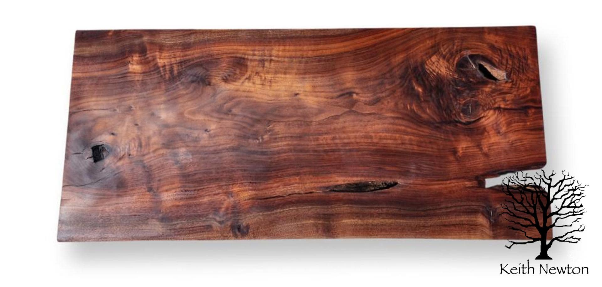 2x22x13.5 BLACK WALNUT TABLE - Keith Newton