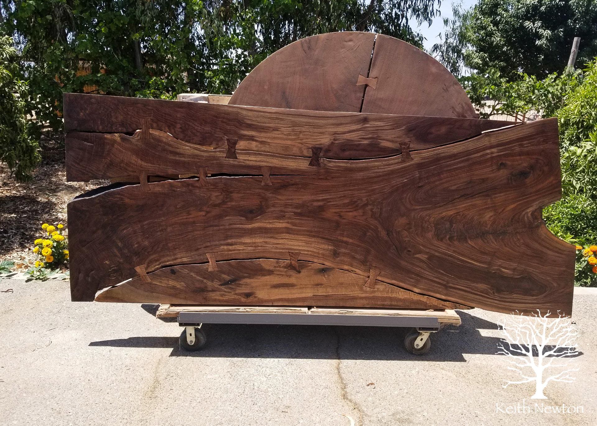 Black Walnut Table Top - Keith Newton
