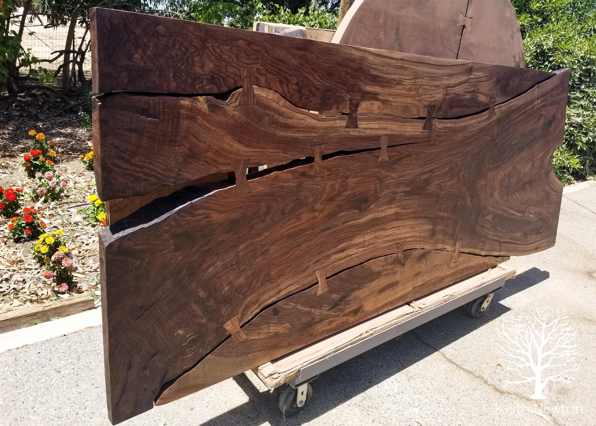 Black Walnut Table Top - Keith Newton